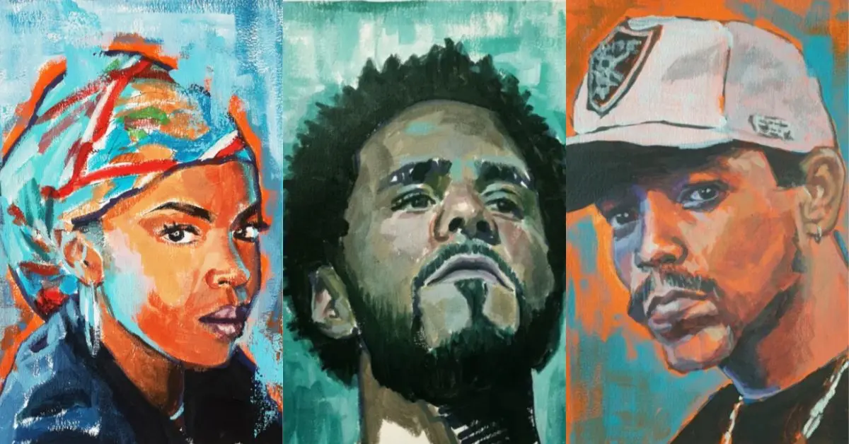 Hip Hop Paintings – Rap Paintings & Original Rapper Portraits
